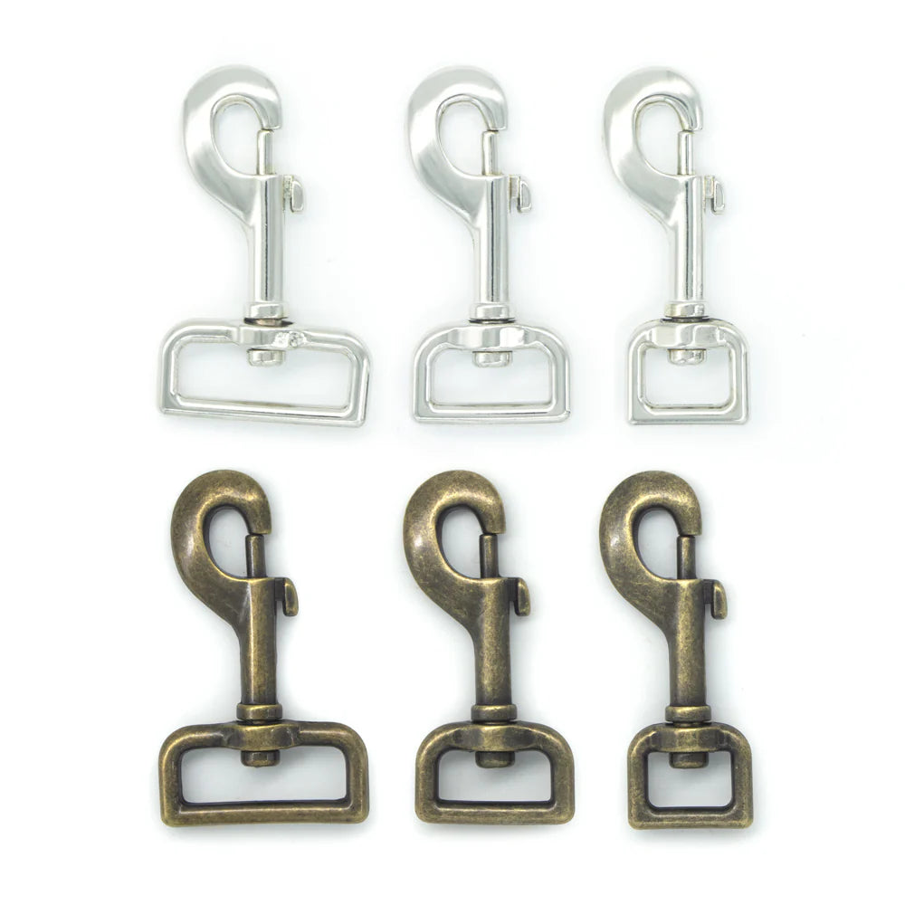 Ivan Solid Brass Swivel Spring Snap | Mollies Make & Create