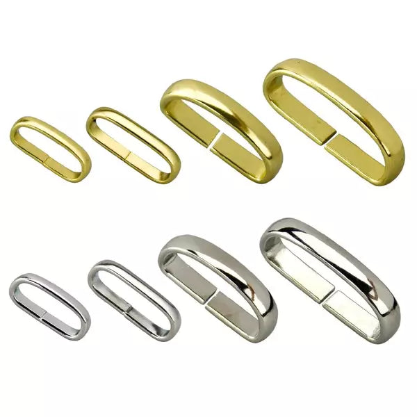 IVAN Strap Loops Keepers Solid Brass – Mollies