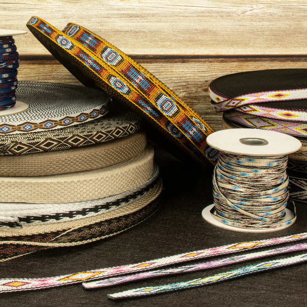 Hitched webbing decorative woven tape | Mollies Make & Create NZ