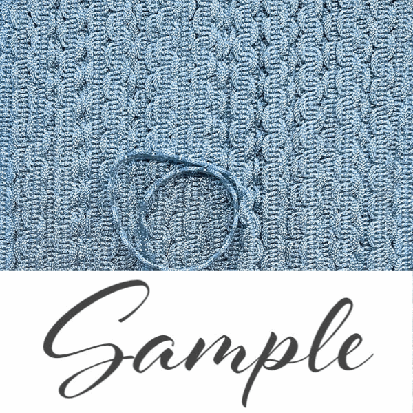 GIMP BRAID Wave 9mm Mid Blue | Mollies Make & Create
