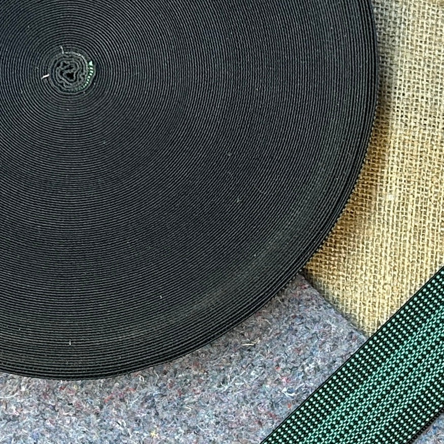Upholstery Elastic Webbing 4-Stripe | Mollies Make & Create