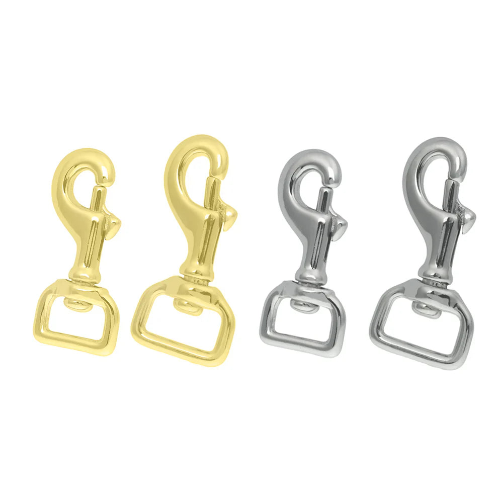 Ivan Solid Brass Swivel Spring Snap | Mollies Make & Create
