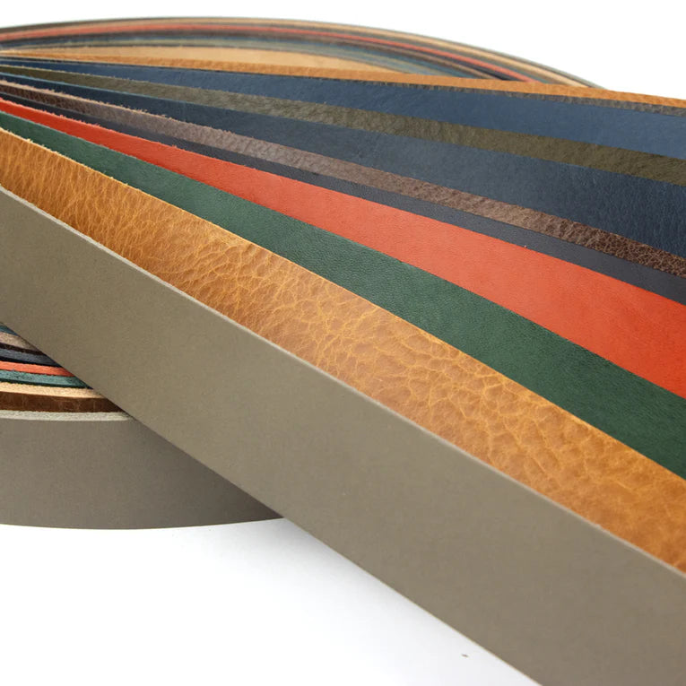 LEATHER Veg Tan Barletta Italian Strip | Mollies Make & Create