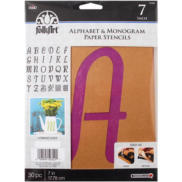 FOLKART Stencil Italic Mollies folkart-stencil-italic-mollies